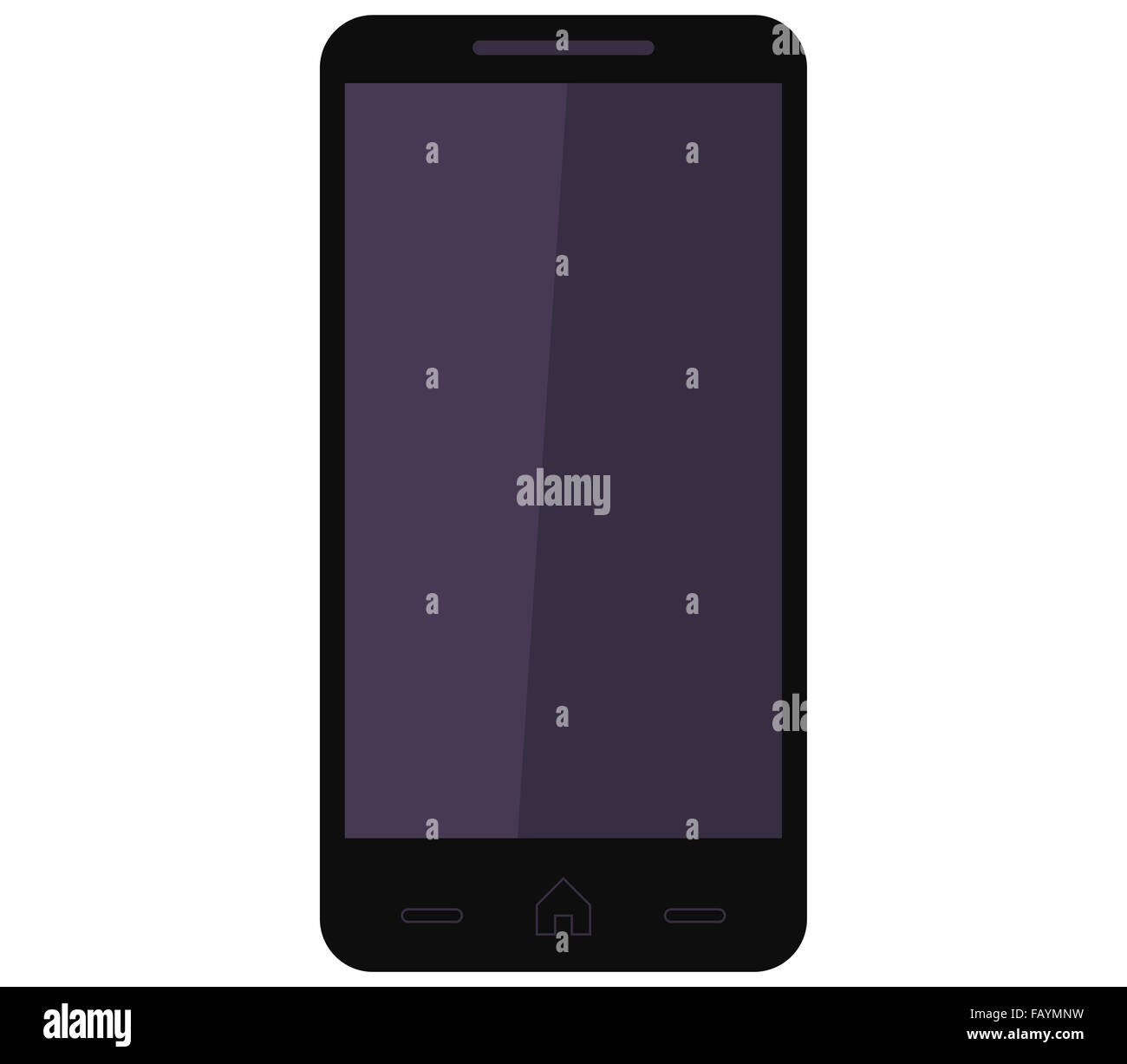 phone on white background Stock Photo - Alamy