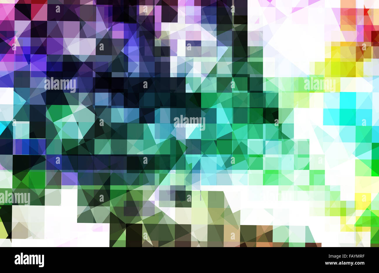 abstract multicolor background with trendy business website template ...