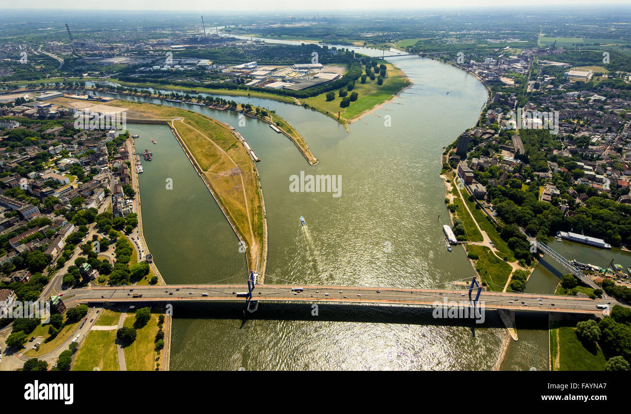 Overviewrview uebersicht vogelperspektive rheinblick hi-res stock ...