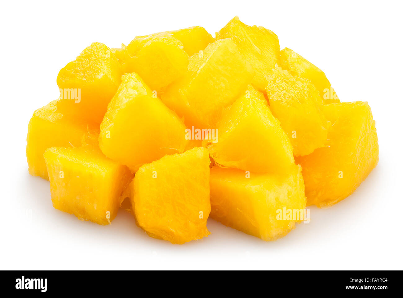 Fresh raw chopped mango hi-res stock photography and images - Alamy