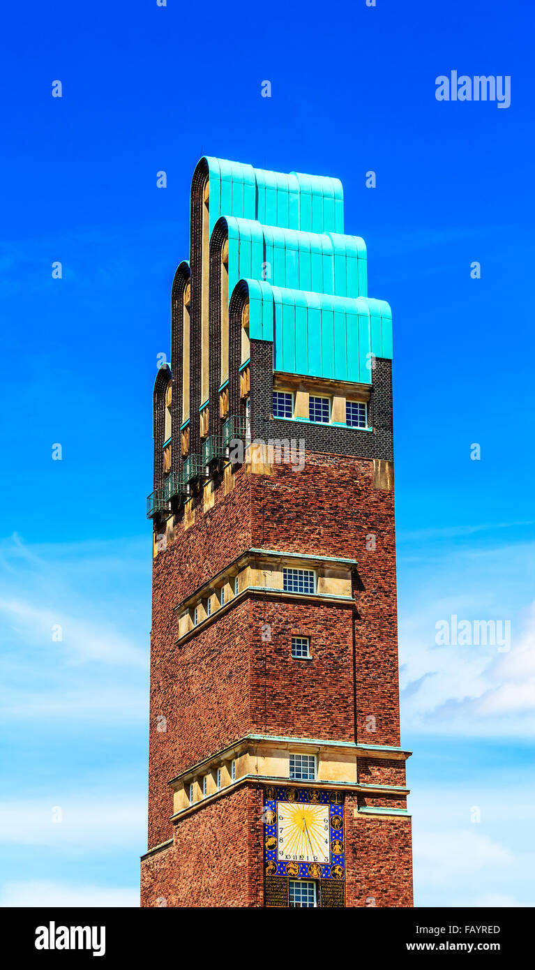 Wedding Tower in Darmstadt, Germany Stock Photo - Alamy
