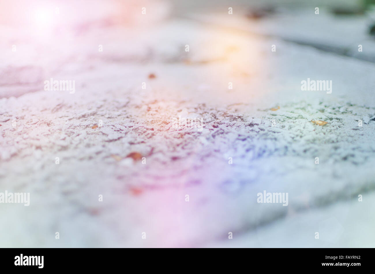 Ground of the road in the city with colors lights Stock Photo - Alamy
