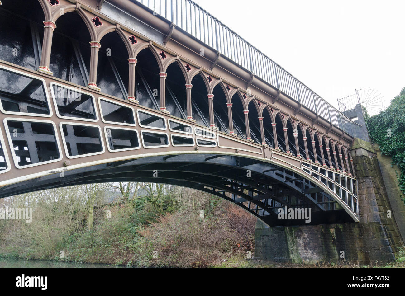 The Engine Arm Aquaduct designed by Thomas Telford carries the Engine ...