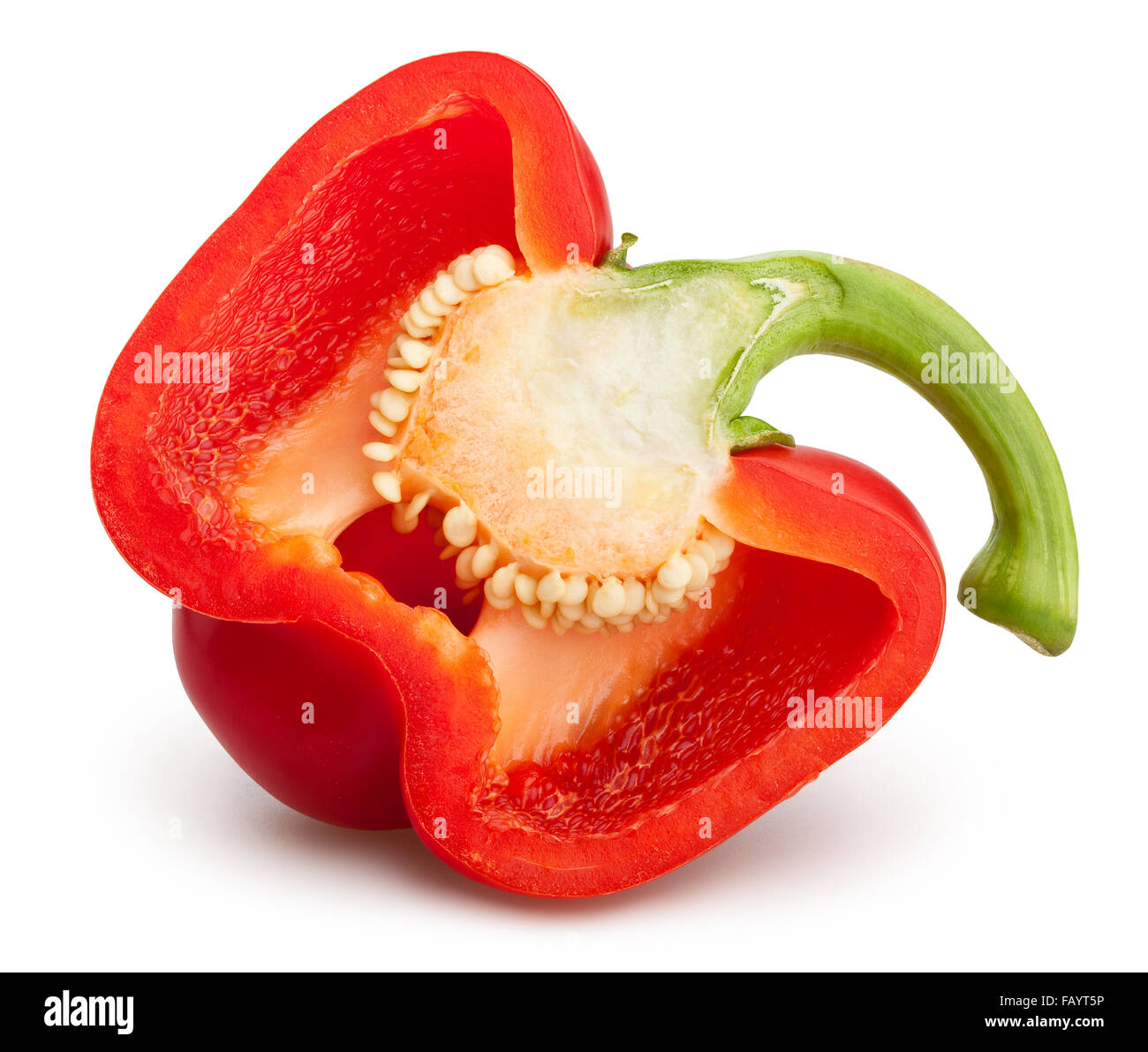 Bell pepper seeds Cut Out Stock Images & Pictures - Alamy