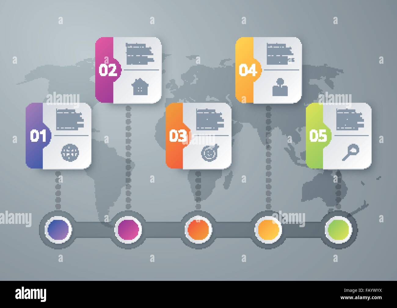 Vector illustration infographics timeline Stock Vector Image & Art - Alamy