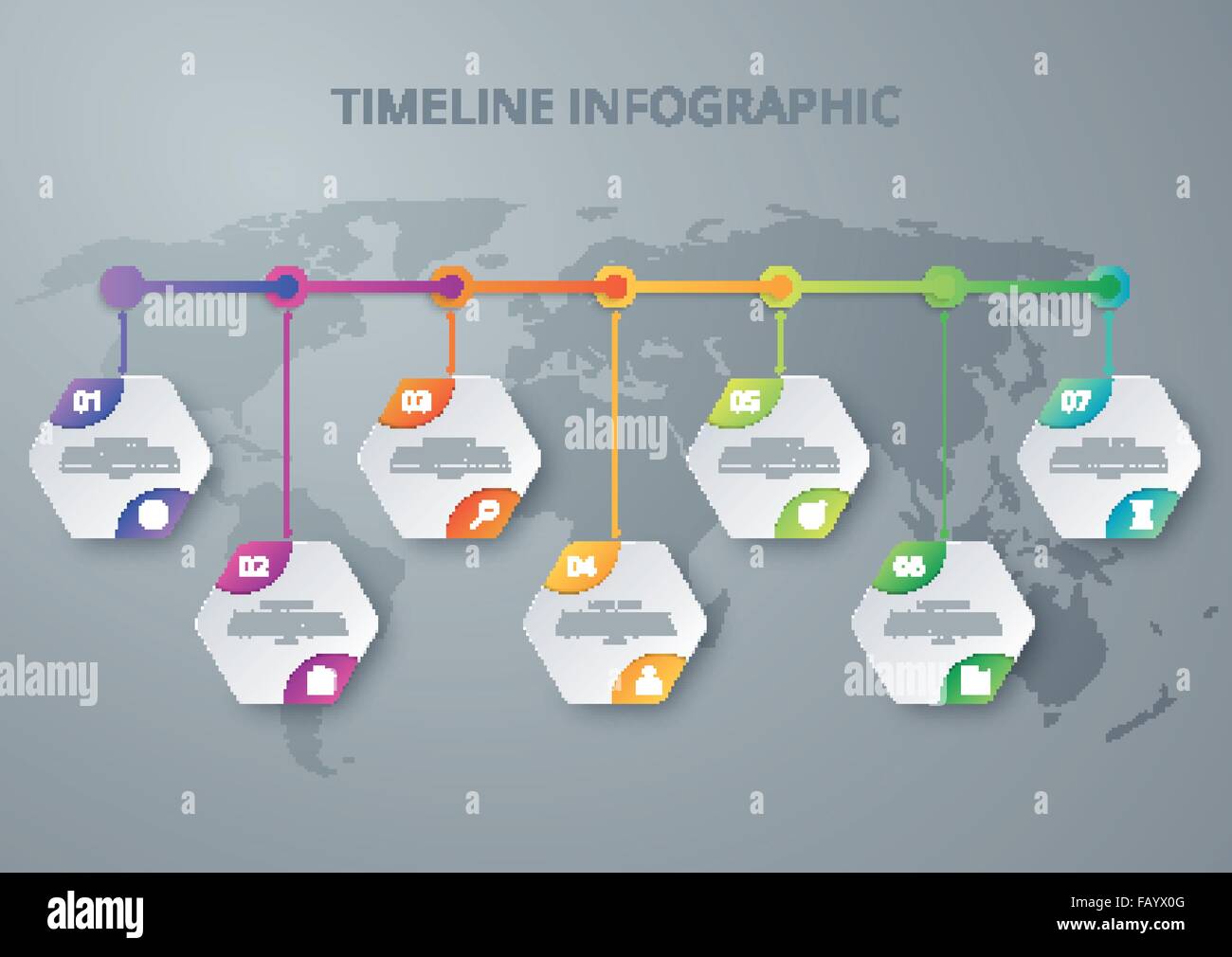Vector illustration infographics timeline Stock Vector Image & Art - Alamy