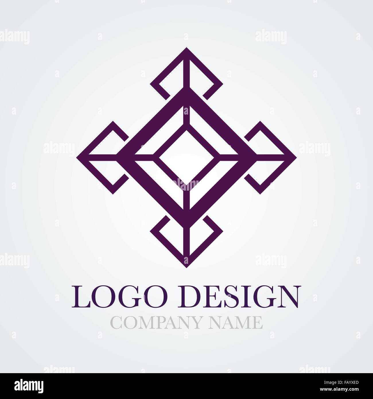 Vector illustration of cube logo Stock Vector Image & Art - Alamy