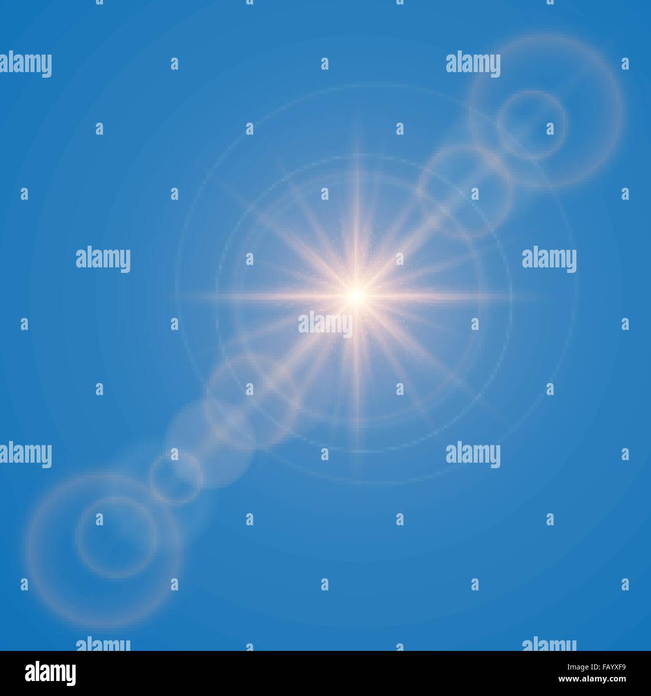 Vector illustration of abstract flare light rays Stock Vector Image ...
