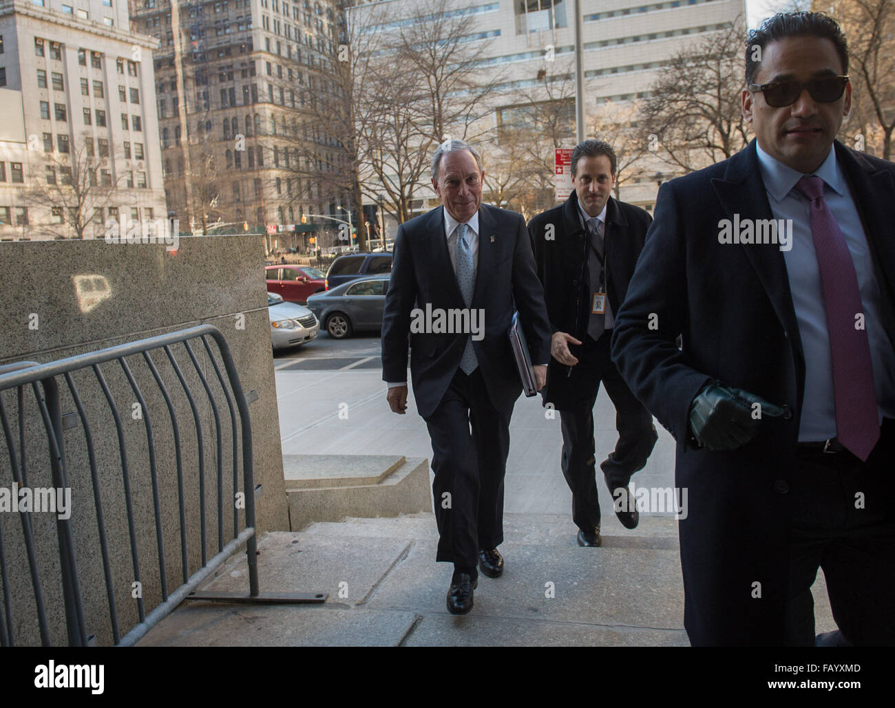 New York, NY, USA. 5th Jan, 2016. Former New York City mayor MICHAEL ...