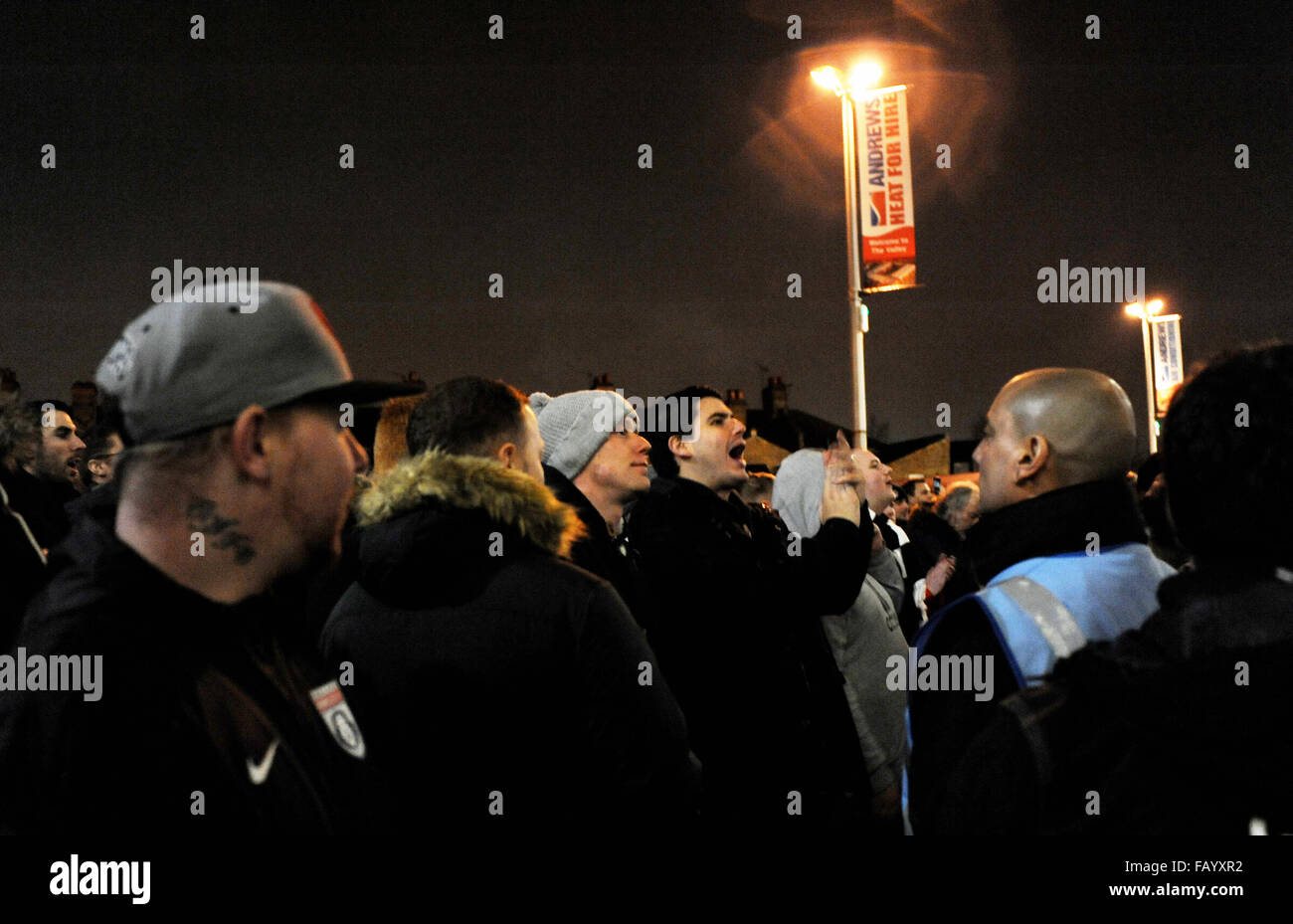 Charlton athletic fans hi-res stock photography and images - Alamy