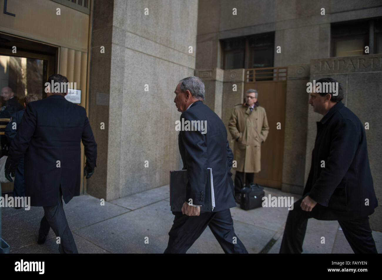New York, NY, USA. 5th Jan, 2016. Former New York City mayor MICHAEL ...