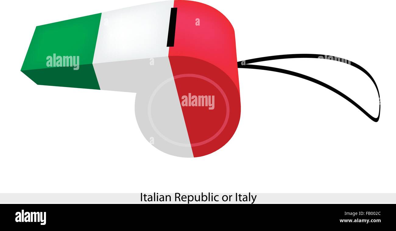 An Illustration of A Vertical Tricolour of Green, White and Red Band of ...