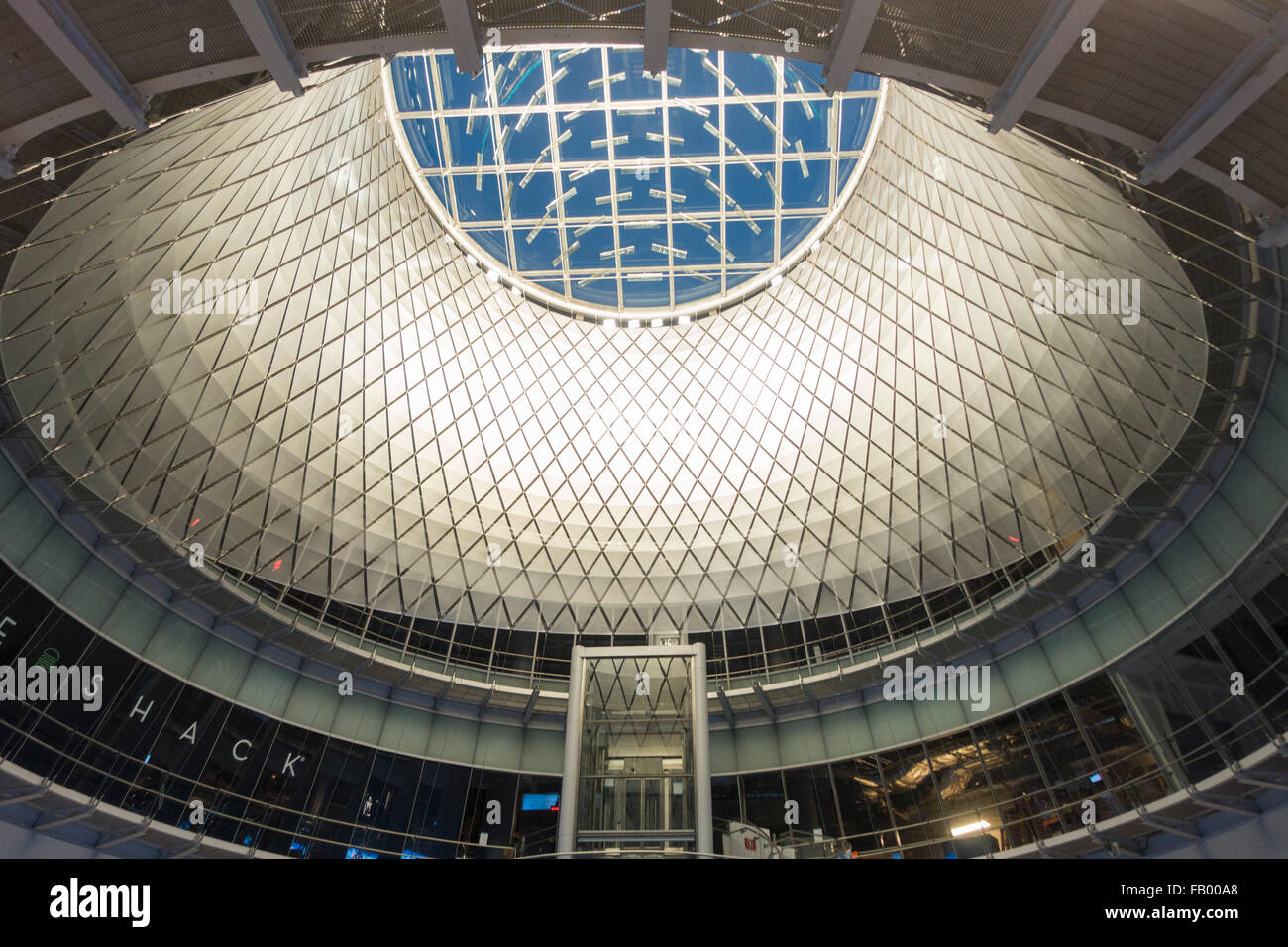 Fulton Street subway station New York City center Stock Photo - Alamy
