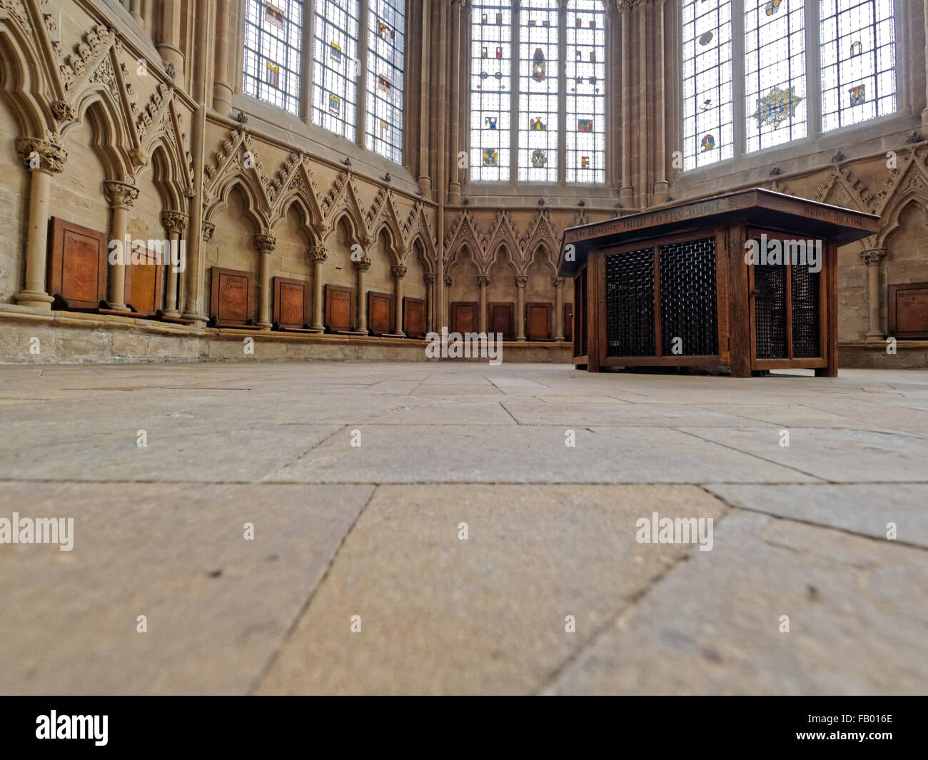 The Chapter House at Southwell Minster, Nottinghamshire, England, UK ...
