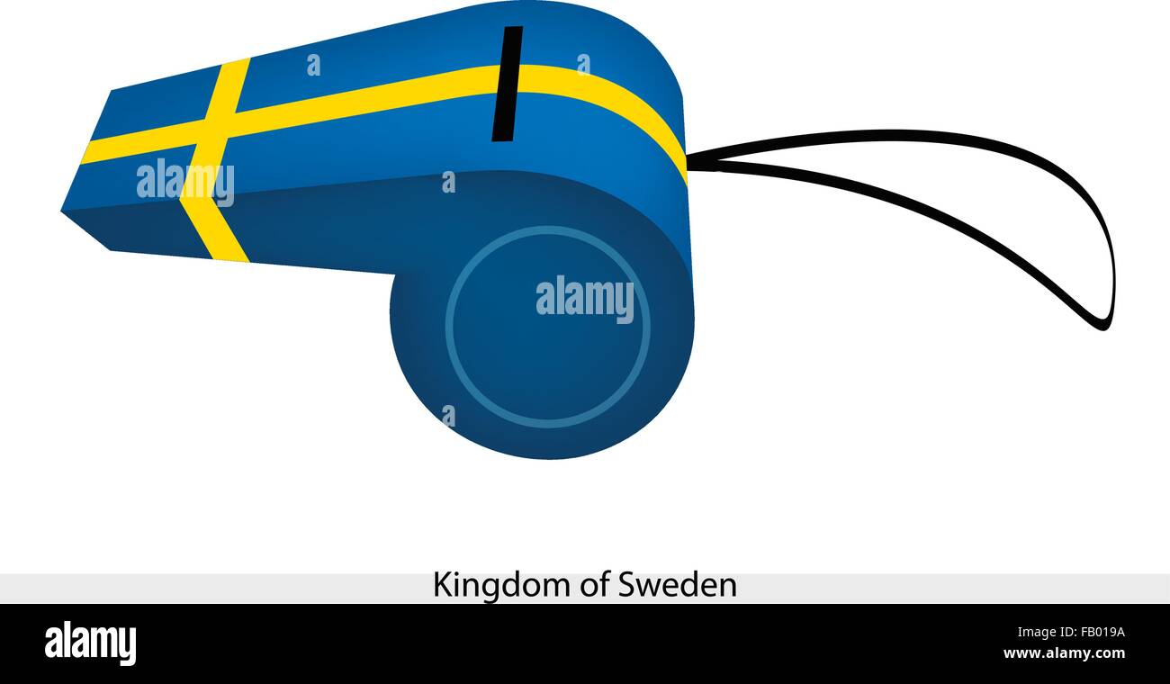 An Illustration of Yellow Cross on A Blue Field of The Kingdom of ...