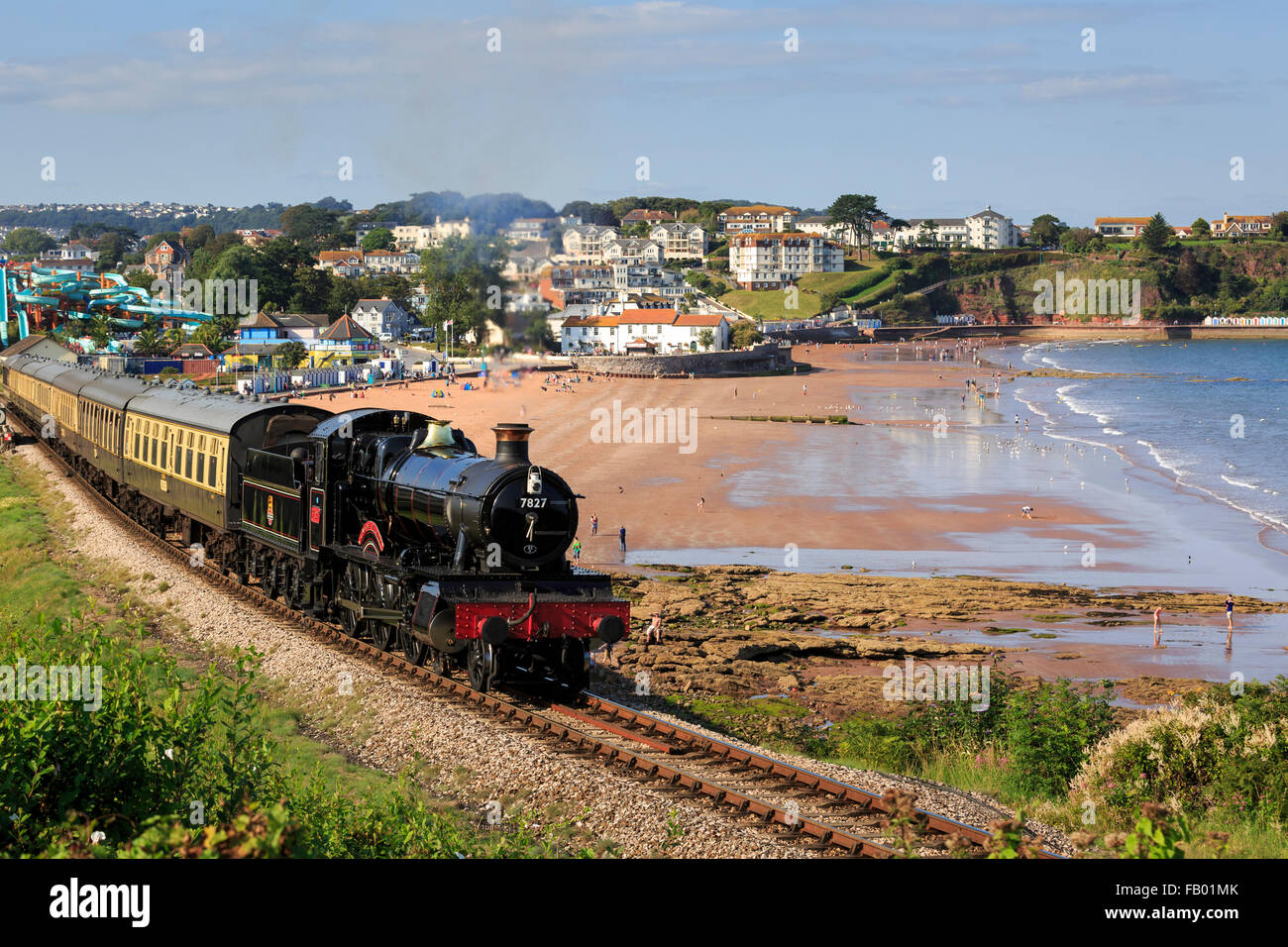 Goodrington sands railway station hi-res stock photography and images ...