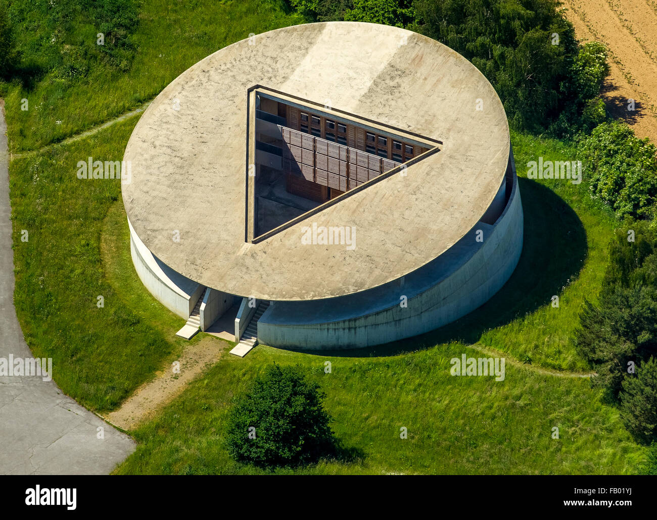 Abraham BAu architect Raimund Abraham, aerial view, project by Karl ...