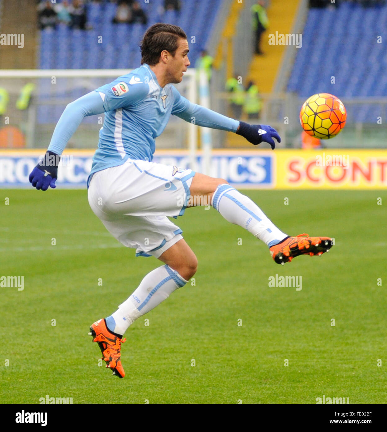Stadium Olimpico, Rome, Italy. 06th Jan, 2016. Serie A football league ...