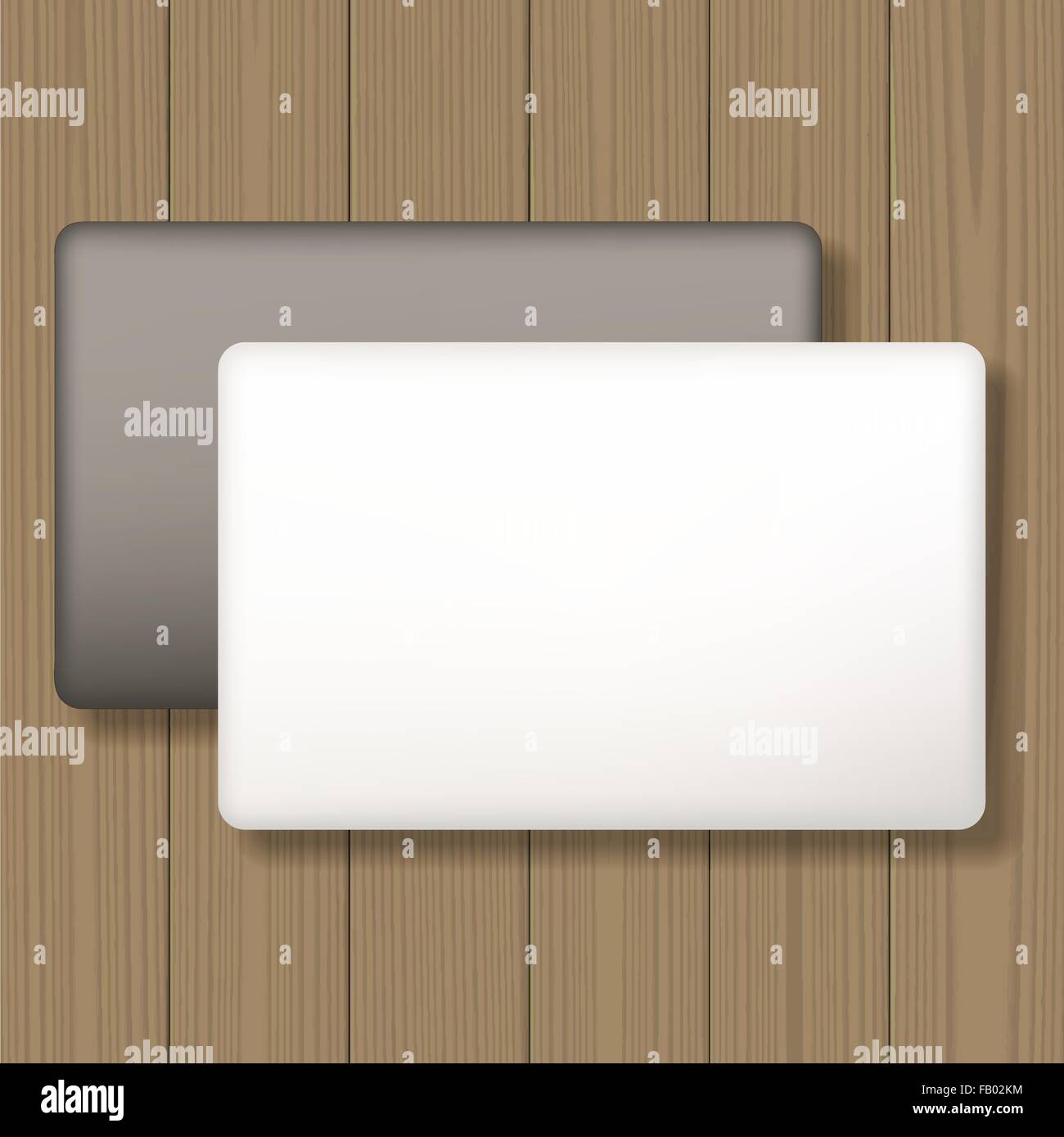 Stack business cards blank Stock Vector Images - Alamy