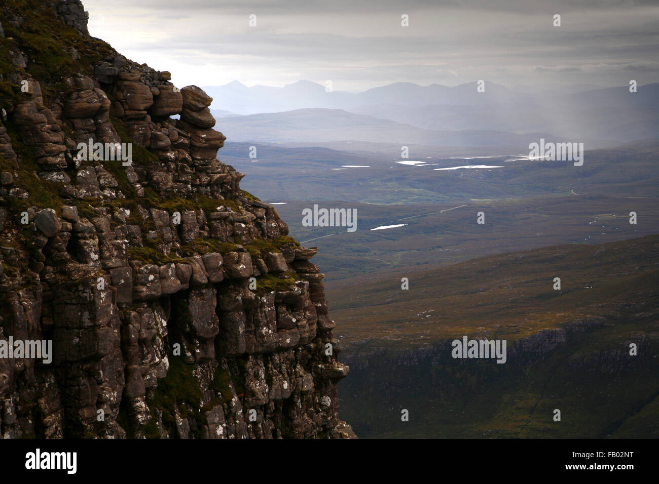 View to ullapool at loch assynt hi-res stock photography and images - Alamy