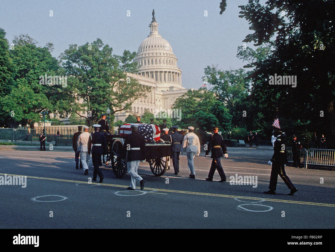 Washington, DC., USA 10th June, 2004 State funeral for President Ronald ...