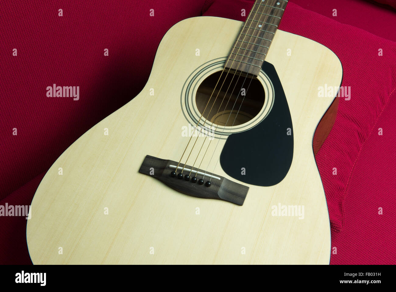 Close-up of a guitar Stock Photo - Alamy
