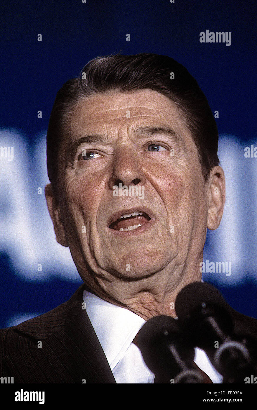 Washington, DC., February, 1984 President Ronald Reagan portrait Credit ...