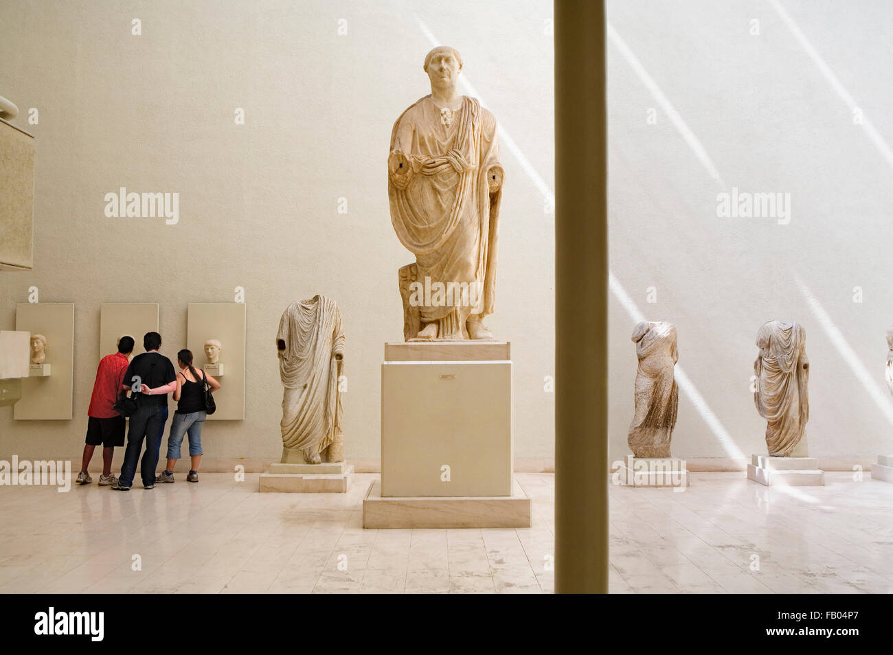 Museum of Cádiz, Roman sculptures; the biggest is Trajano. Cádiz ...