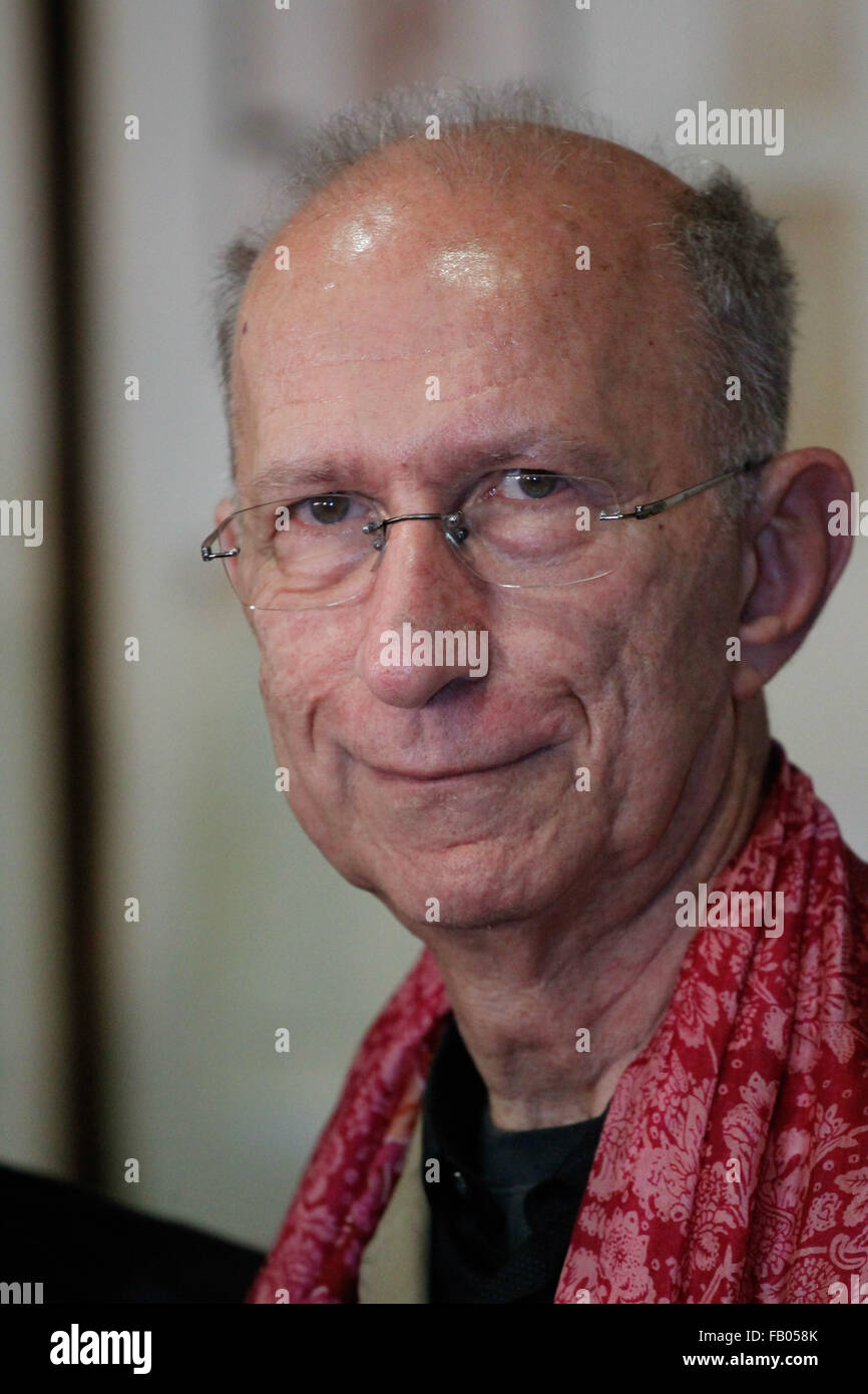Athens, GREECE. 7th Jan, 2016. Screenwriter Martin Sherman attends the ...
