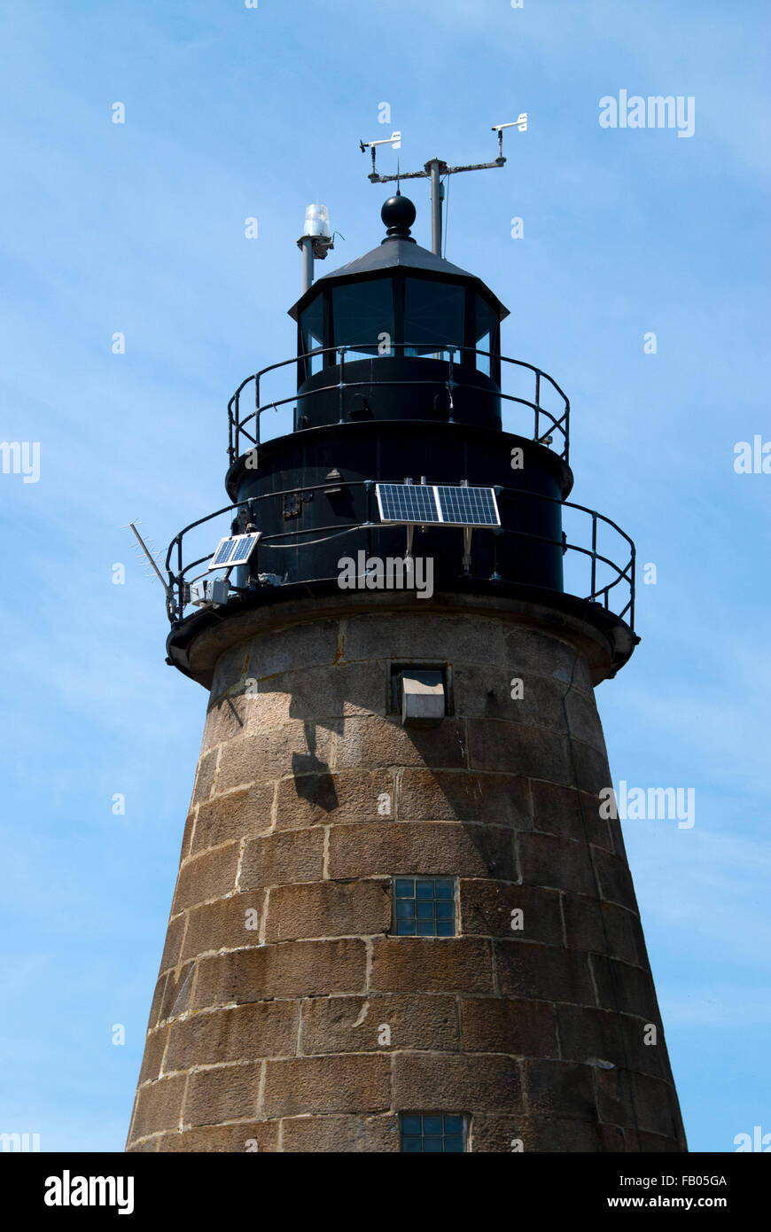 Mount Desert Rock lighthouse is the most remote lighthouse in Maine ...