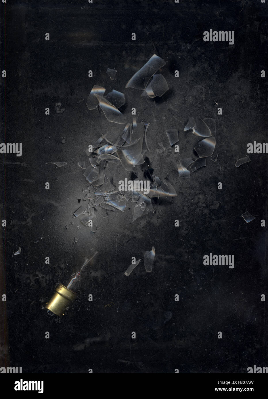 Smashed lightbulb hi-res stock photography and images - Alamy
