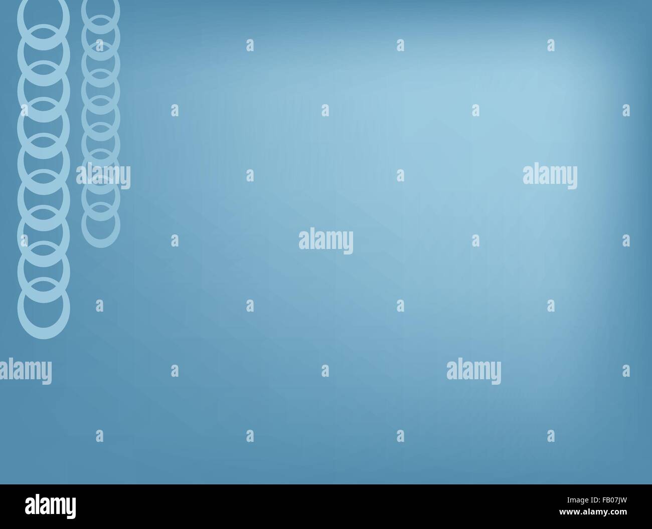 Elegant Template of Two Silver Chains Hanging from A Top of Blue ...