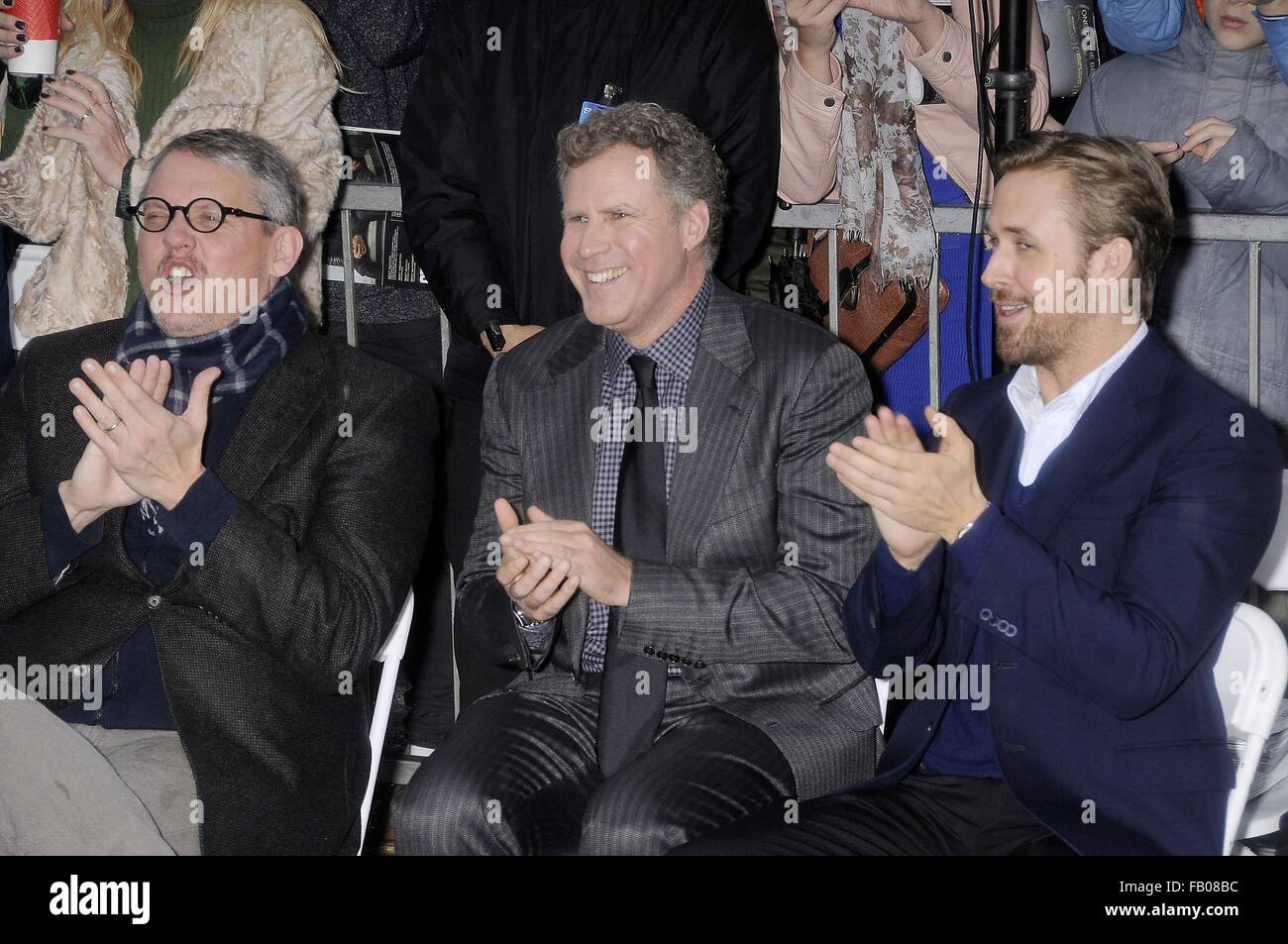 Los Angeles, CA, USA. 6th Jan, 2016. Adam McKay, Will Ferrell, Ryan ...