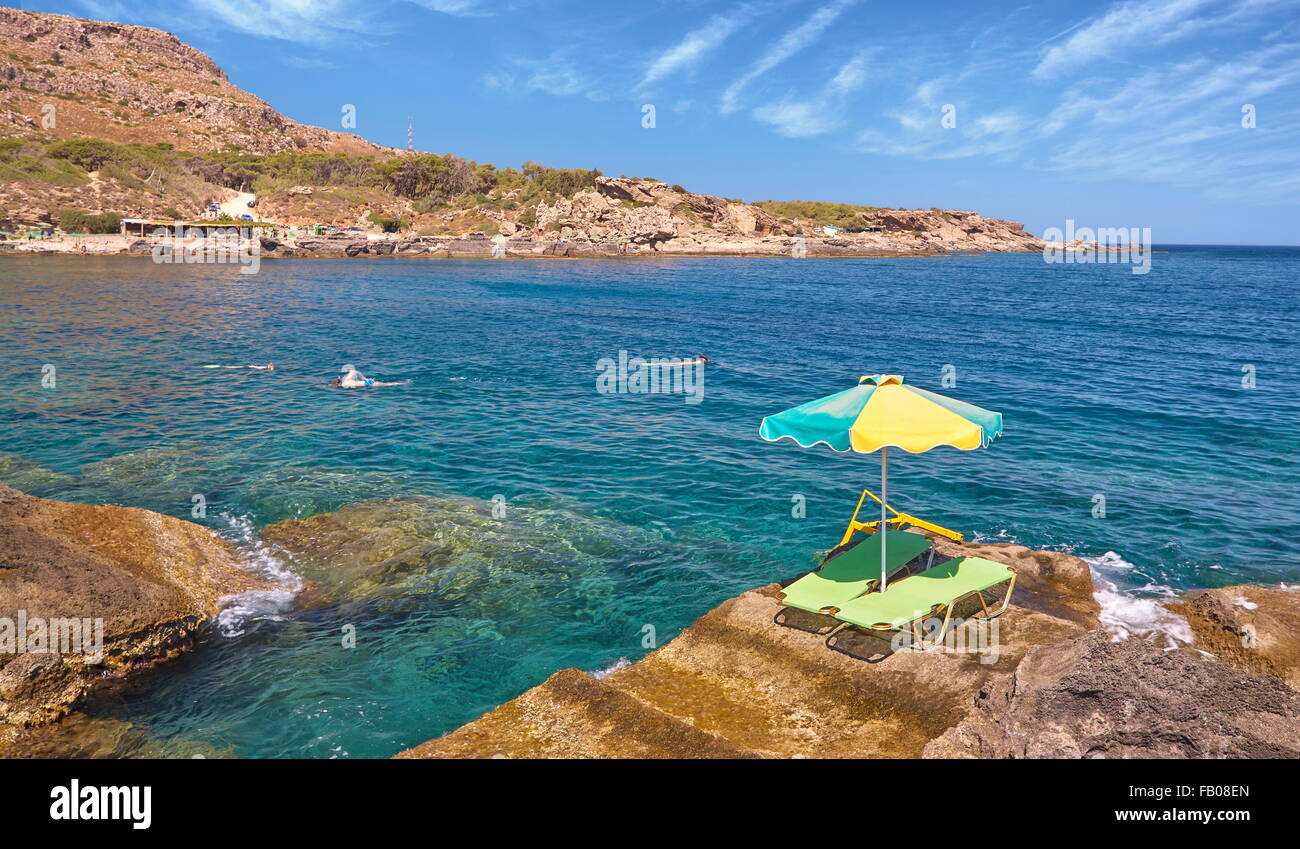 Kalithea coastline hi-res stock photography and images - Alamy