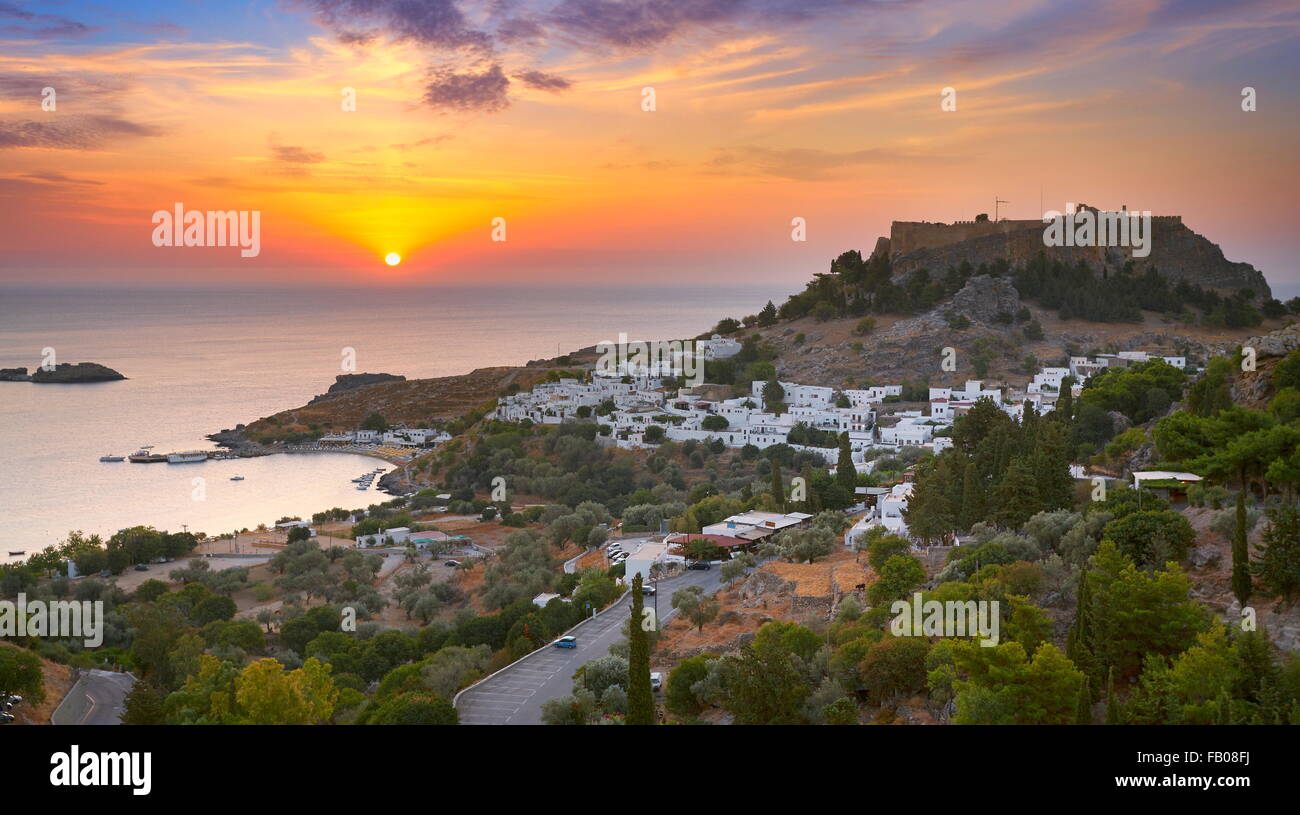 Lindos hi-res stock photography and images - Alamy