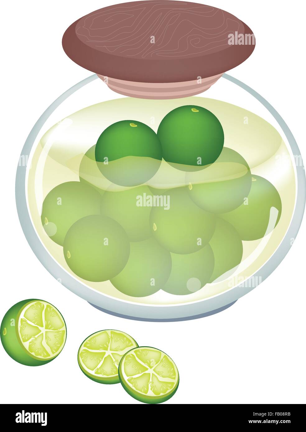 Pickled mangoes Stock Vector Images - Alamy