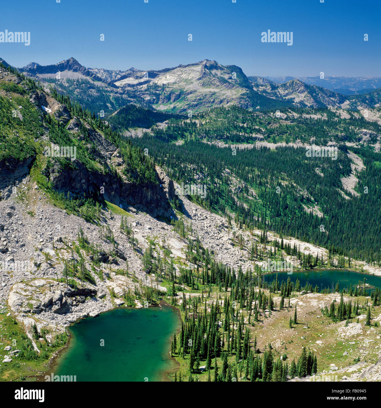 Bitterroot Mountain Range