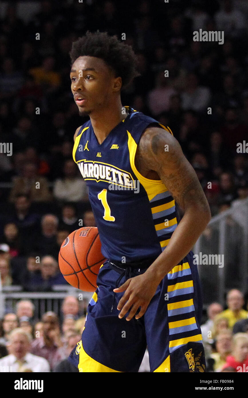 January 5, 2016; Providence, RI, USA; Marquette Golden Eagles guard ...