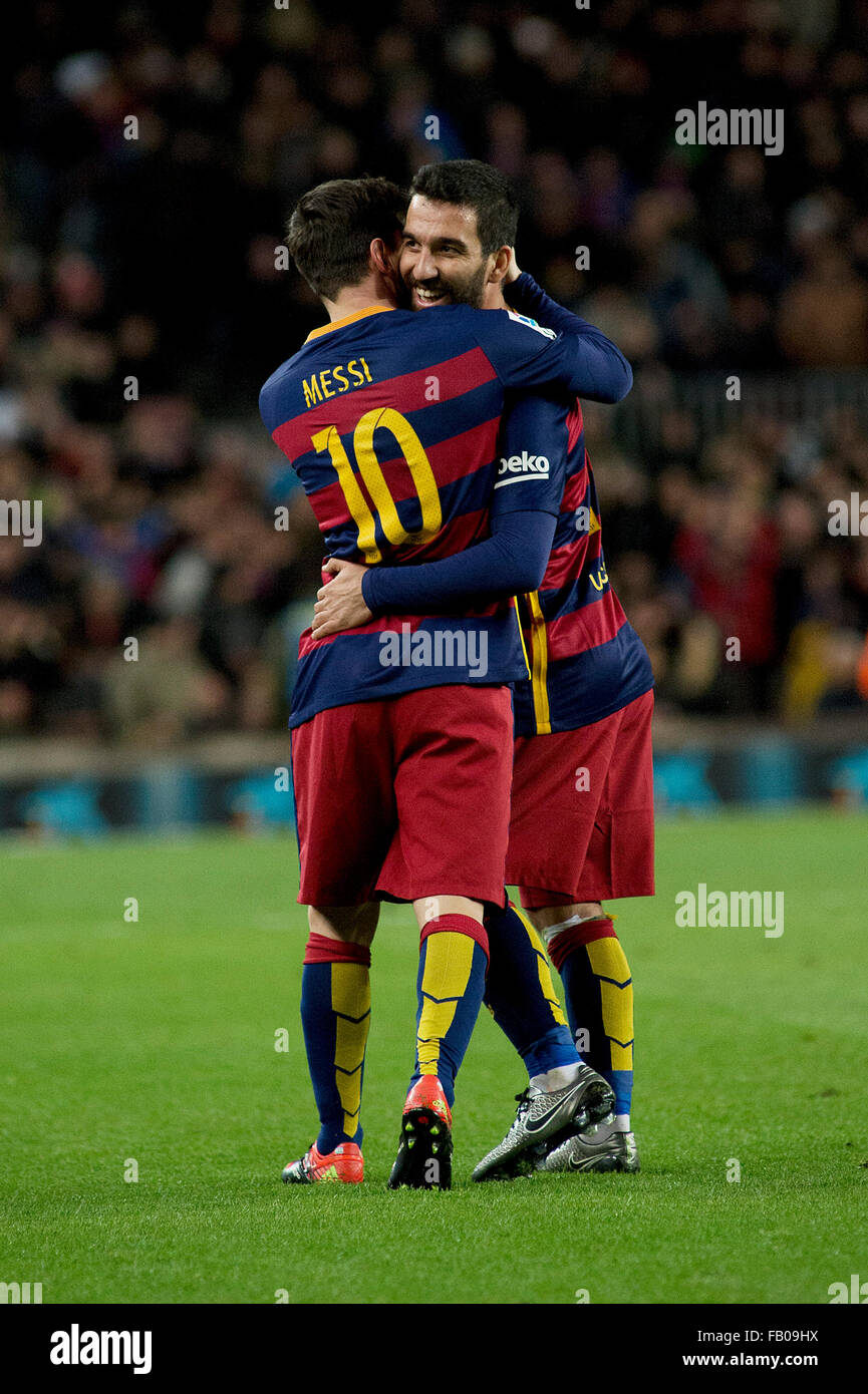 Barcelona, Spain. 6th Jan, 2016. FC Barcelona's Argentinian forward ...
