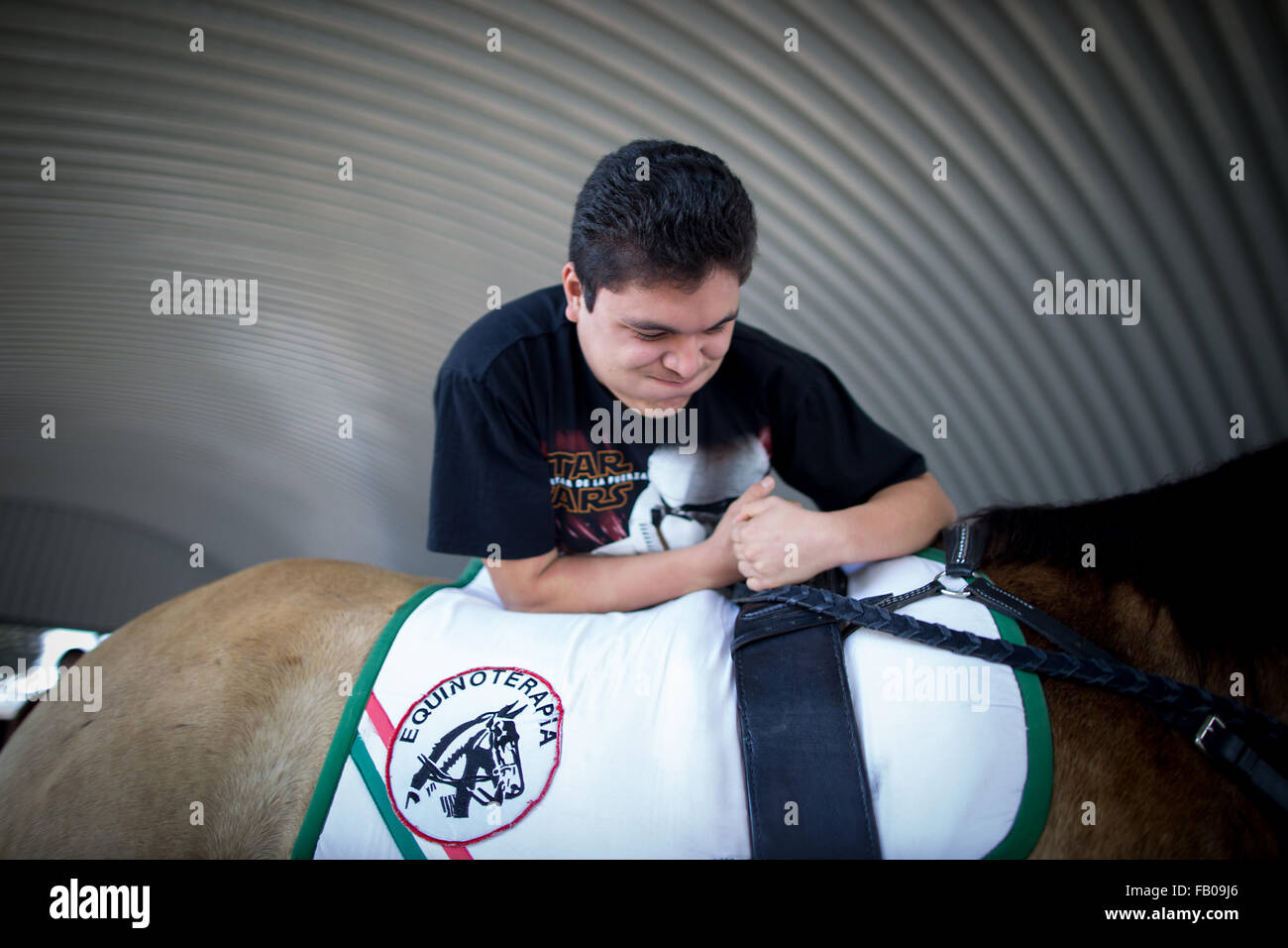 Equine therapy down syndrome hi-res stock photography and images - Alamy