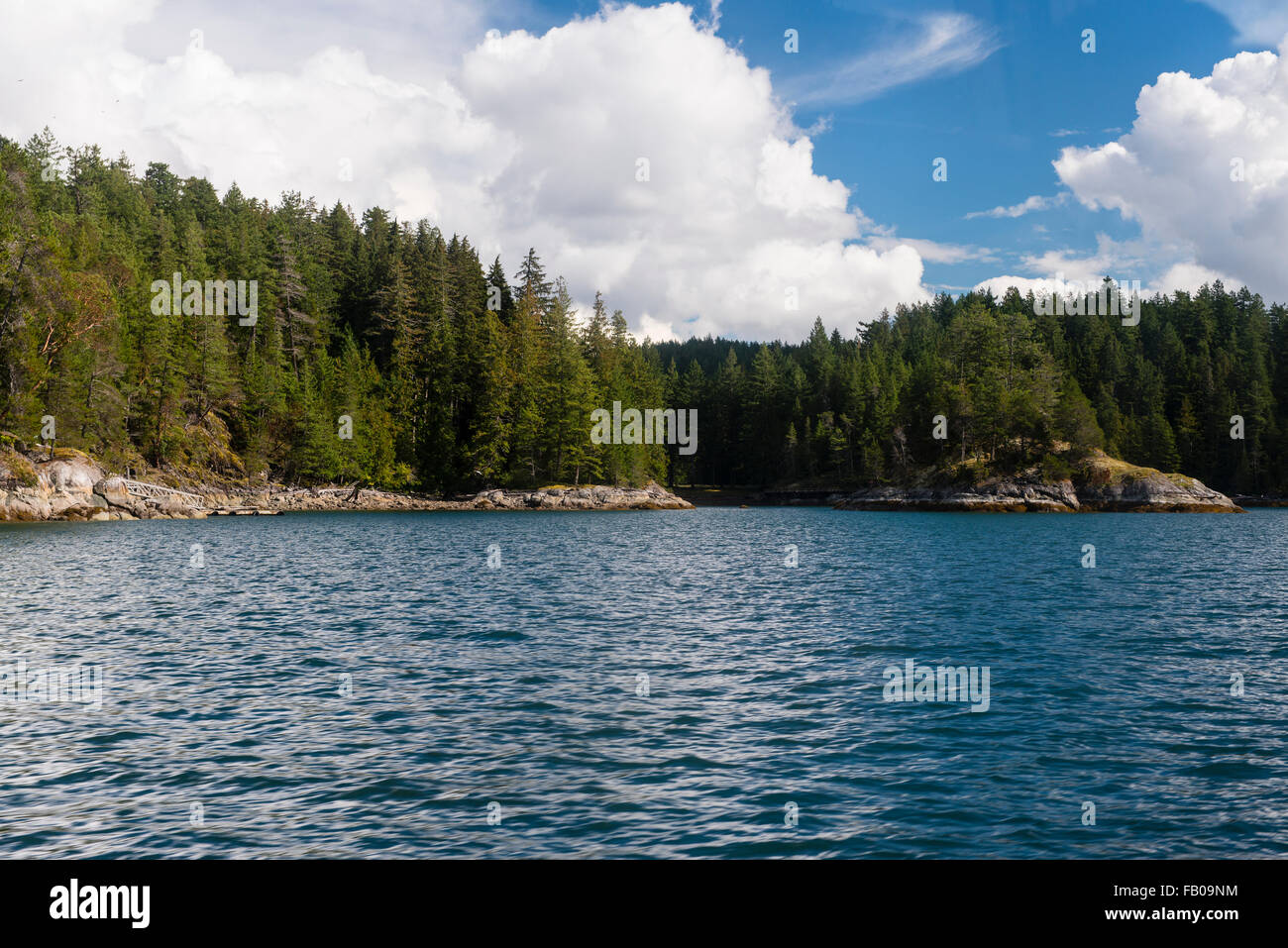 Orford River, Bute Inlet, Vancouver Island, British Columbia, Canada ...