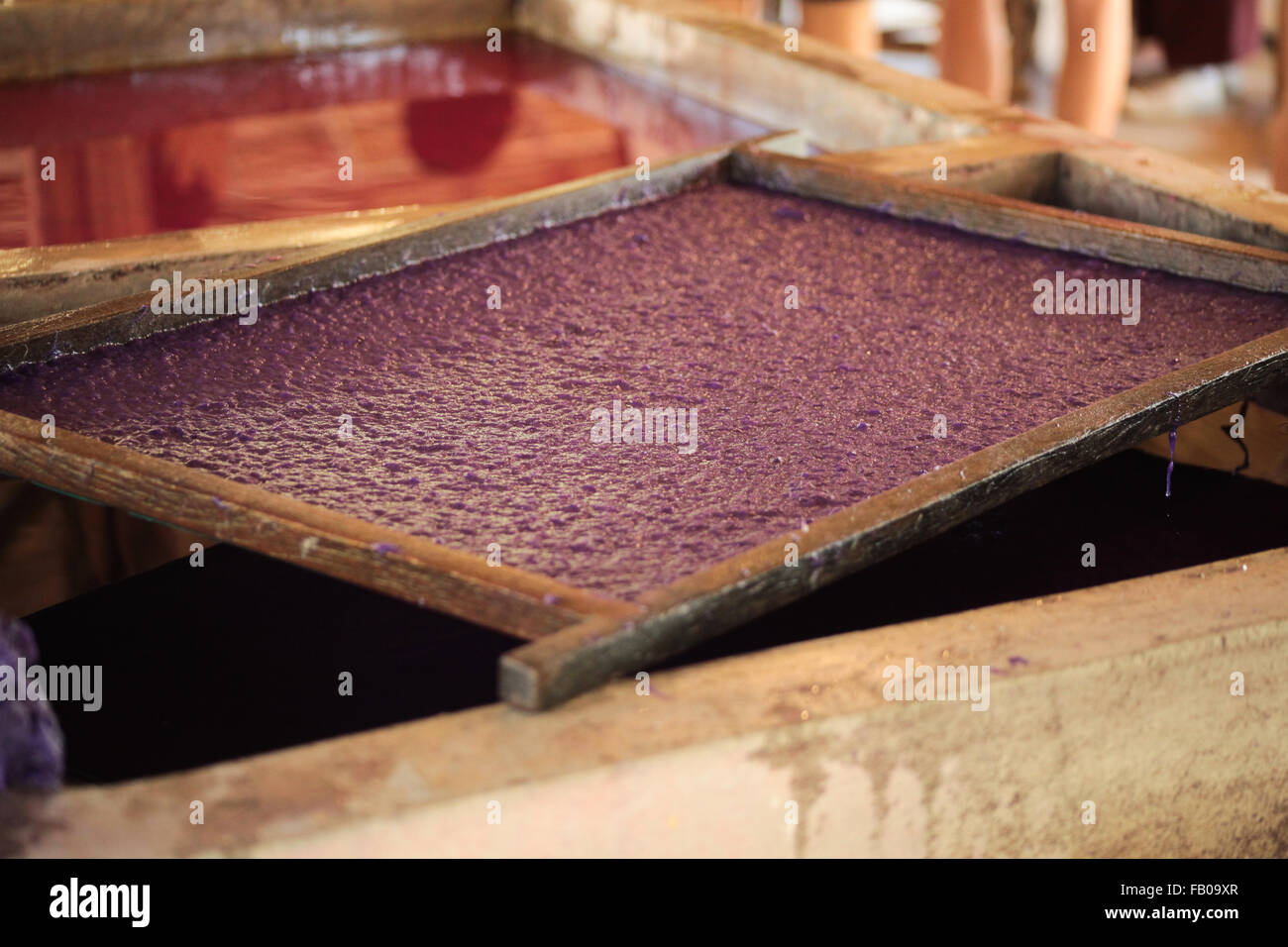 Paper making process hi-res stock photography and images - Alamy