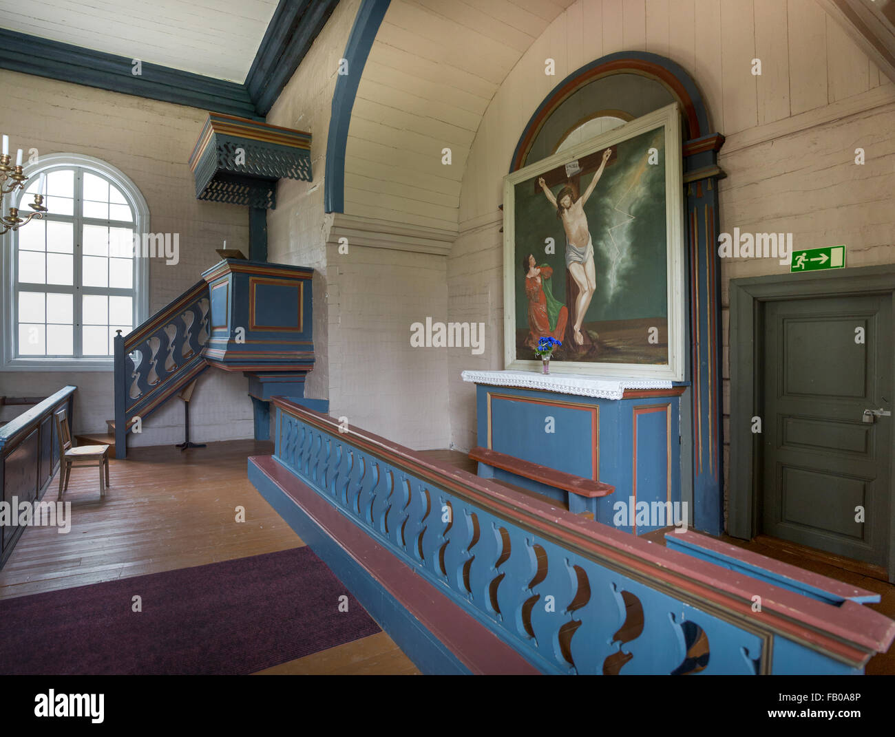 Saaren kirkko hi-res stock photography and images - Alamy