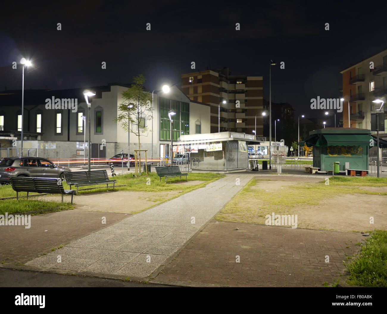 Streets in Baggio, Milano, Italia, 2014 Stock Photo - Alamy