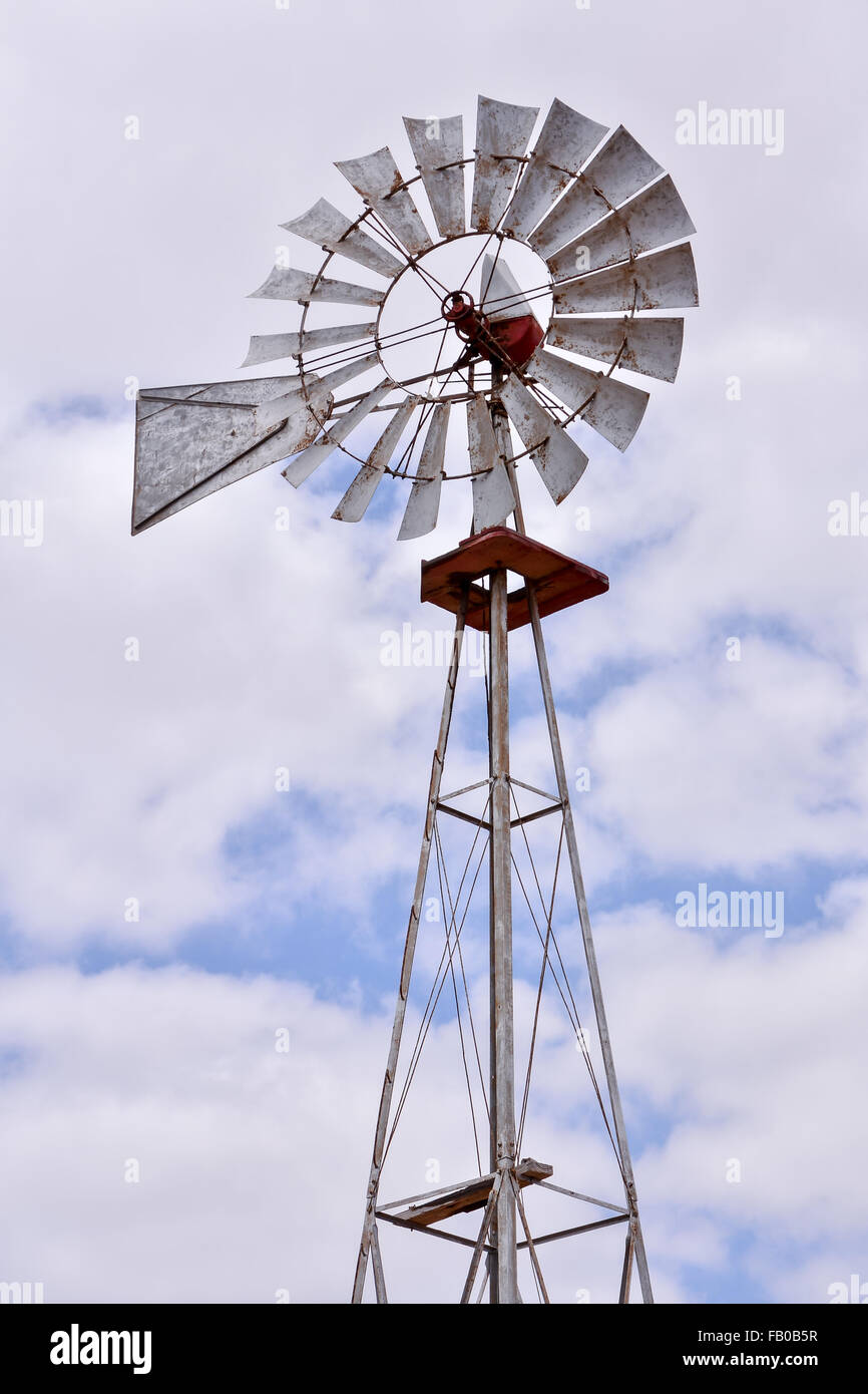 Classic Vintage Windmill Stock Photo - Alamy