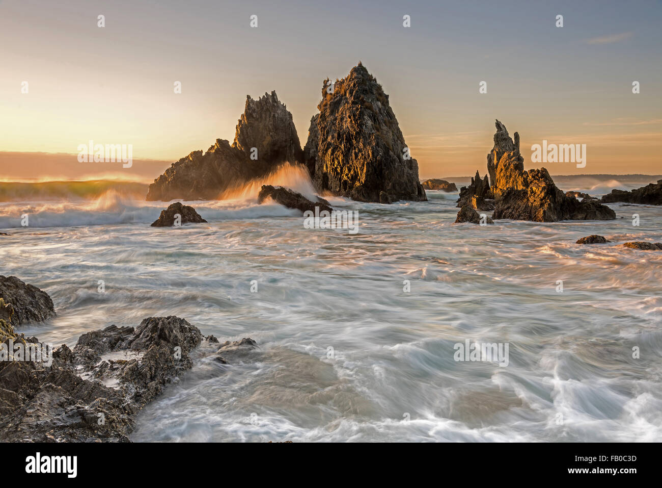 Camel Rock at Bermagui at Sunrise Stock Photo - Alamy