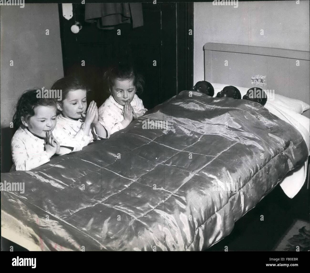 1962 - The Triplets say their prayer before bed: Now they're all the ...