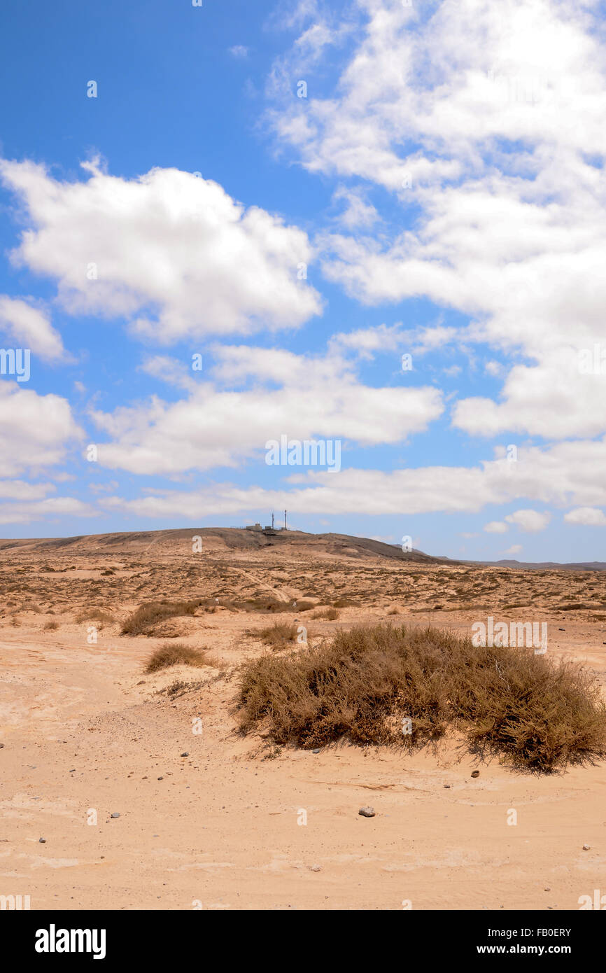 Dry Desert Landscape Stock Photo - Alamy