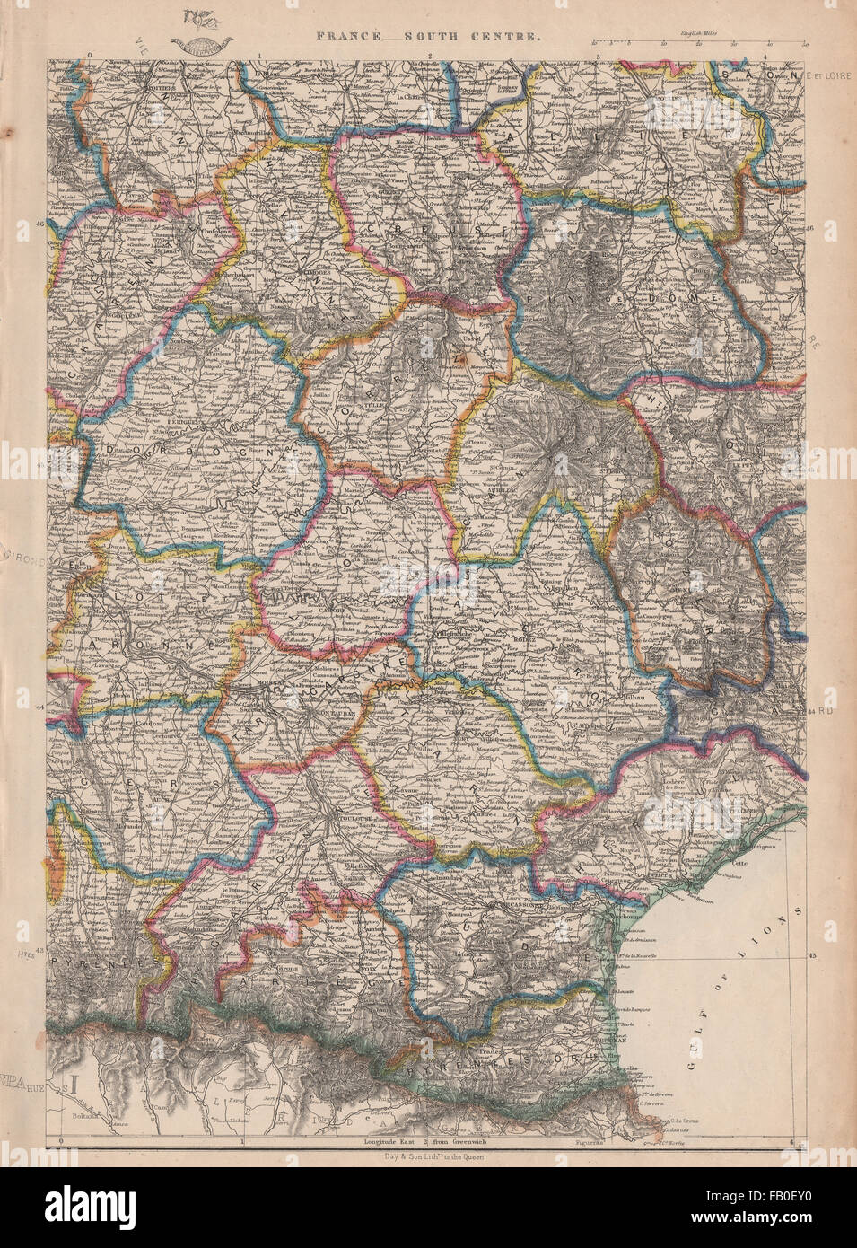Map of limousin hi-res stock photography and images - Alamy