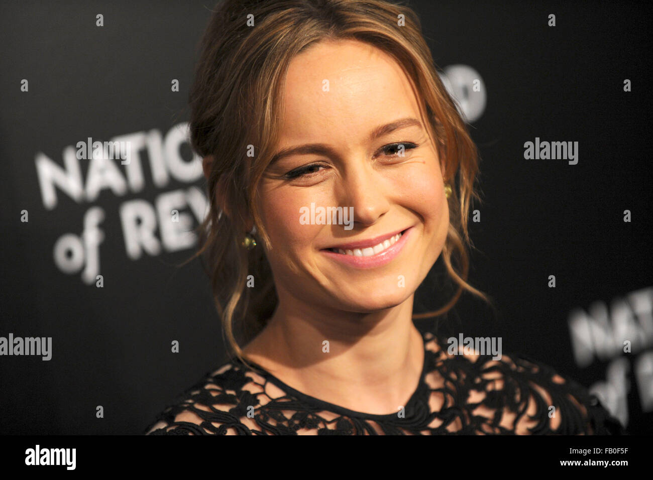 Brie larson 2016 hi-res stock photography and images - Alamy